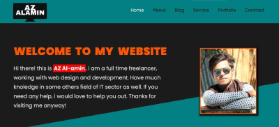 AZ Alamin || A Full Stack Web Developer